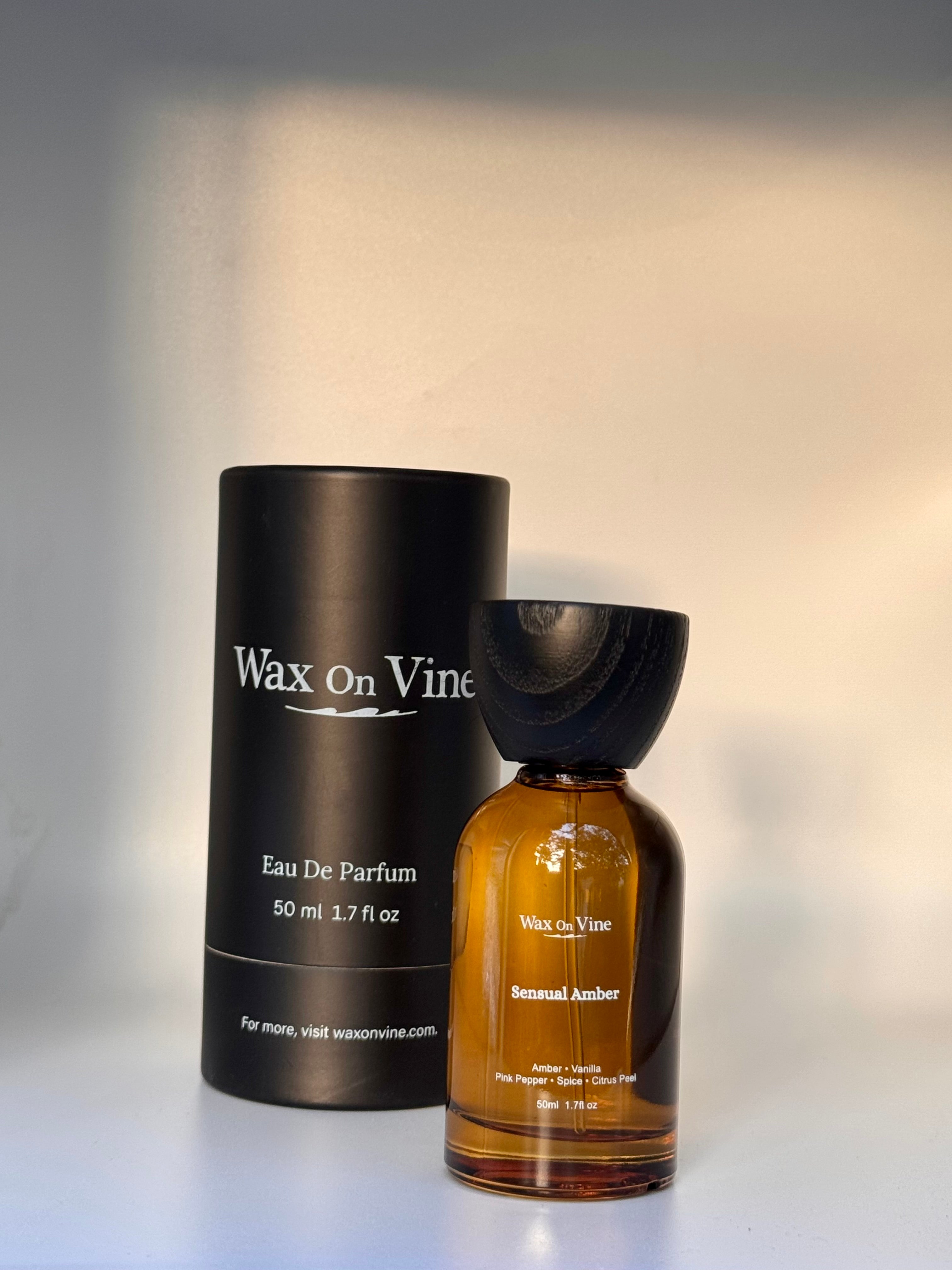 Sensual Amber Hand Poured Perfume Made in Los Angeles